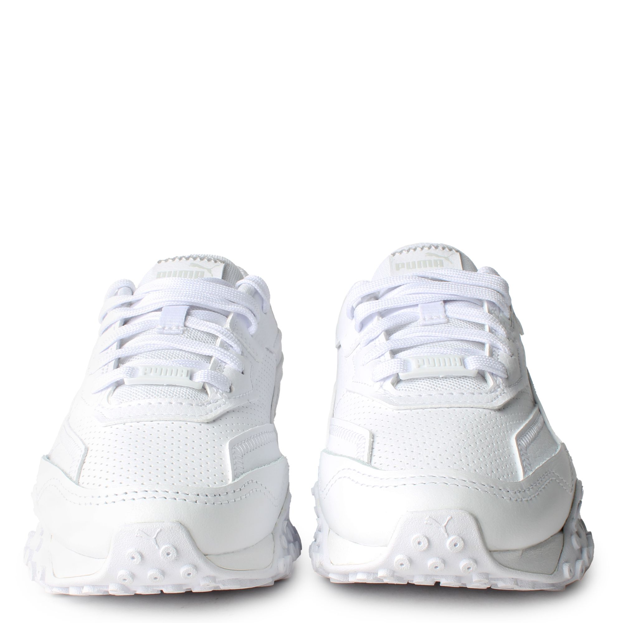 PUMA Grade School Blacktop Rider Leather 39472601 - Shiekh