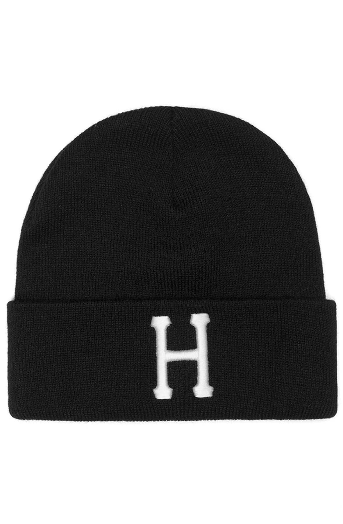 HUF The Classic H Beanie in BN53004-BLK - Shiekh