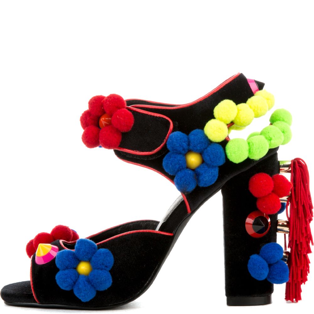 JC DOSSIER Privileged by J.C. Dossier: Fiore Heels FIORE BLACK - Shiekh