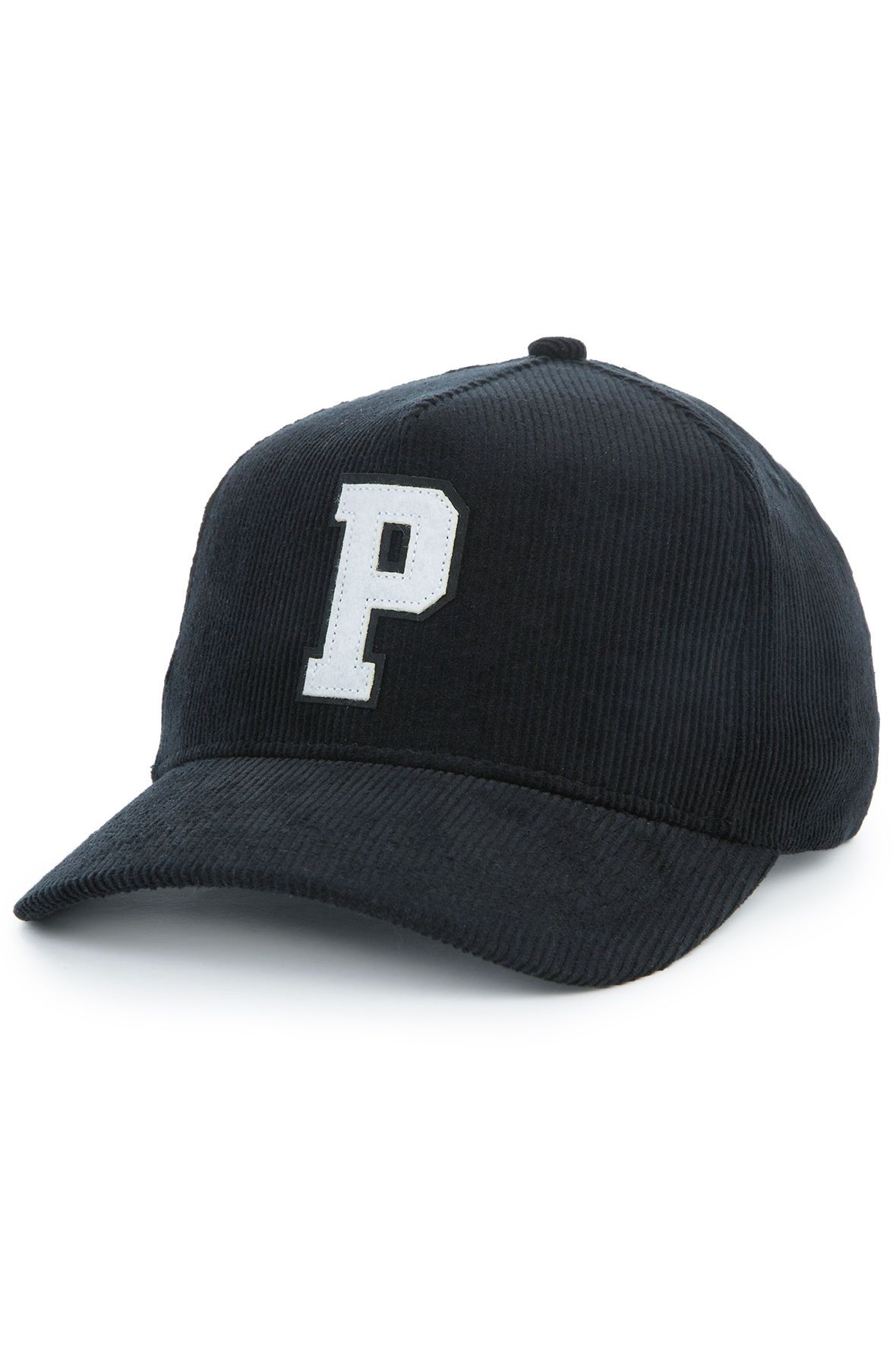 PINK DOLPHIN The P-Snapback in US11709PSOBL-BLK - Shiekh