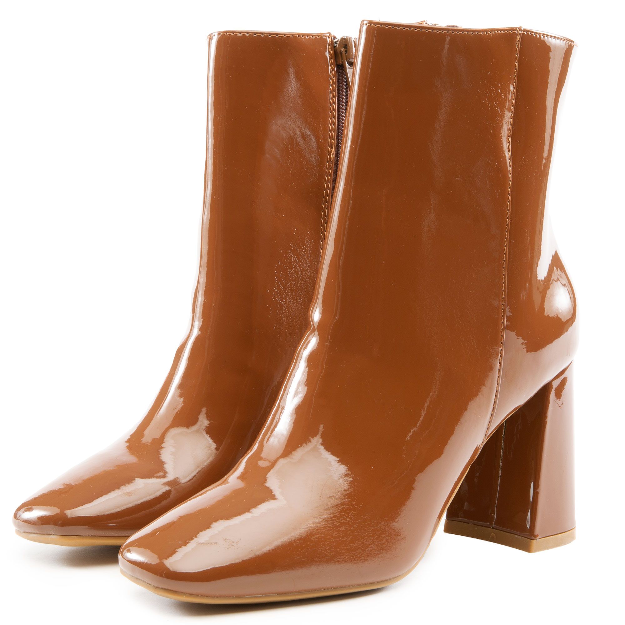 BAMBOO Article-01 Square Toe Bootie JPM ARTICLE-01-COGPT - Shiekh