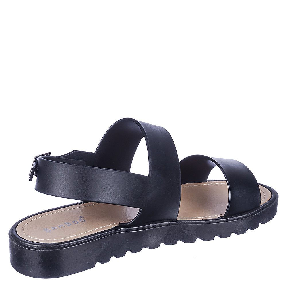 BAMBOO Women's Putter-02 Flat Jelly Sandal JPM PUTTER-02/BLKJLY - Shiekh