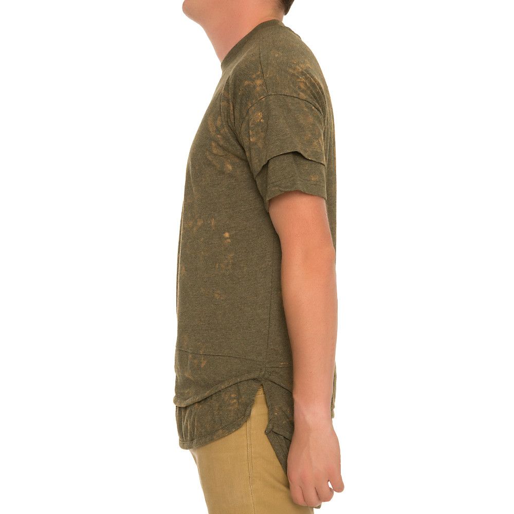 REBEL MINDS Men's Ripped and Layered Tee 62 194W OL - Shiekh
