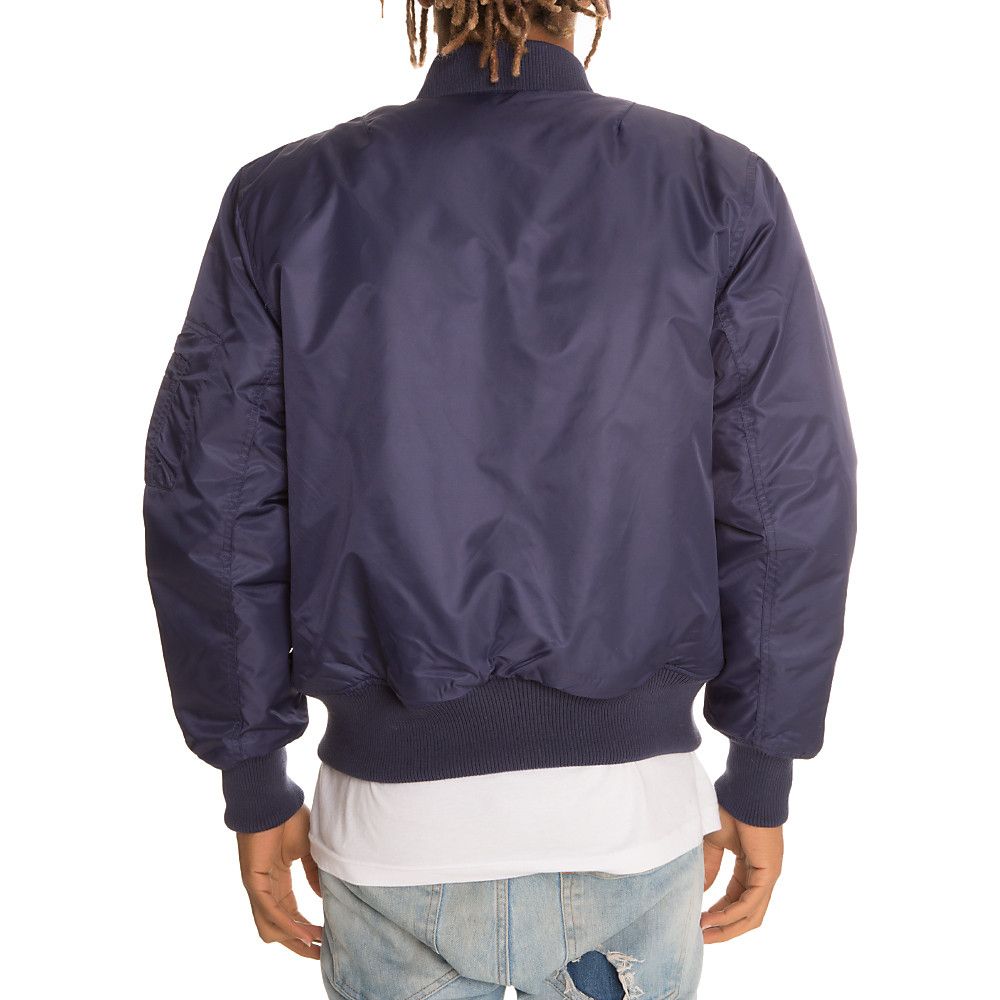 GENUINE Men's M1 Bomber Jacket HS-601 NAV - Shiekh