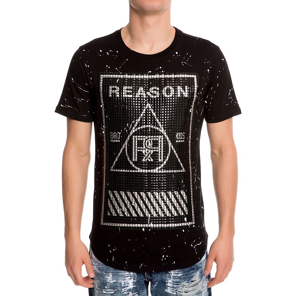 REASON Men's Pixels Box Tee R8S-71 - Shiekh