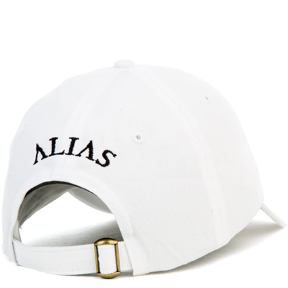 ALIAS Thug Life Dad Hat THUGLIFE DAD/WHT - Shiekh