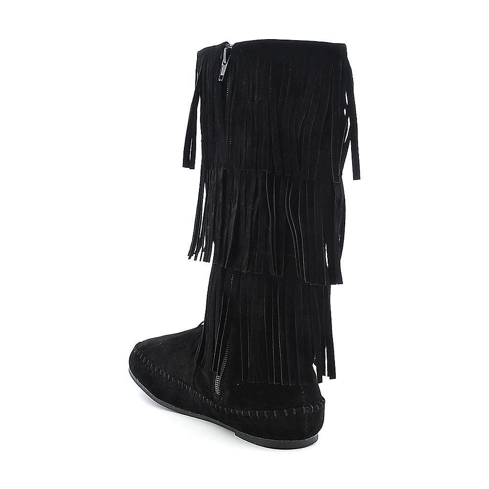 BAMBOO Fringe Boot Friends-28 JPM FRIENDS/BLKIKS - Shiekh