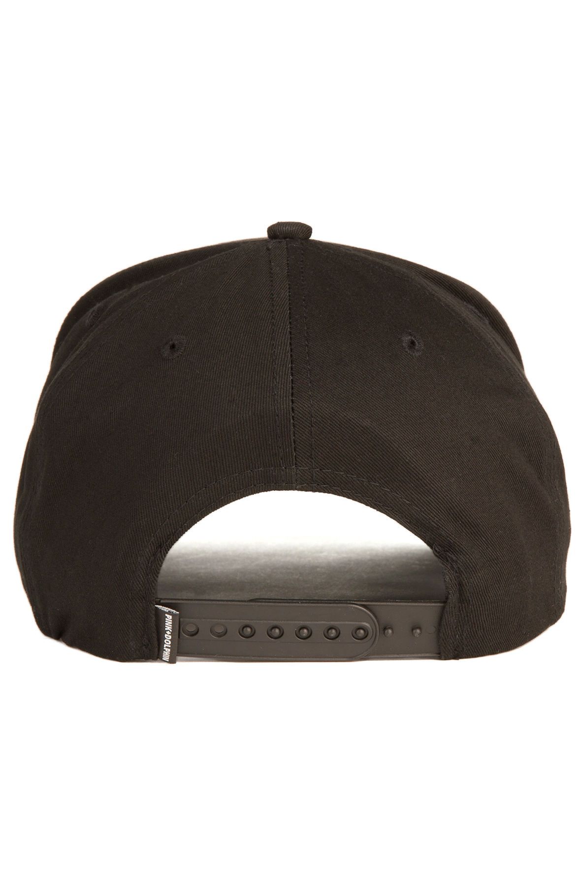PINK DOLPHIN The Military Velcro Snapback in AF21609MVBL-BLK - Shiekh