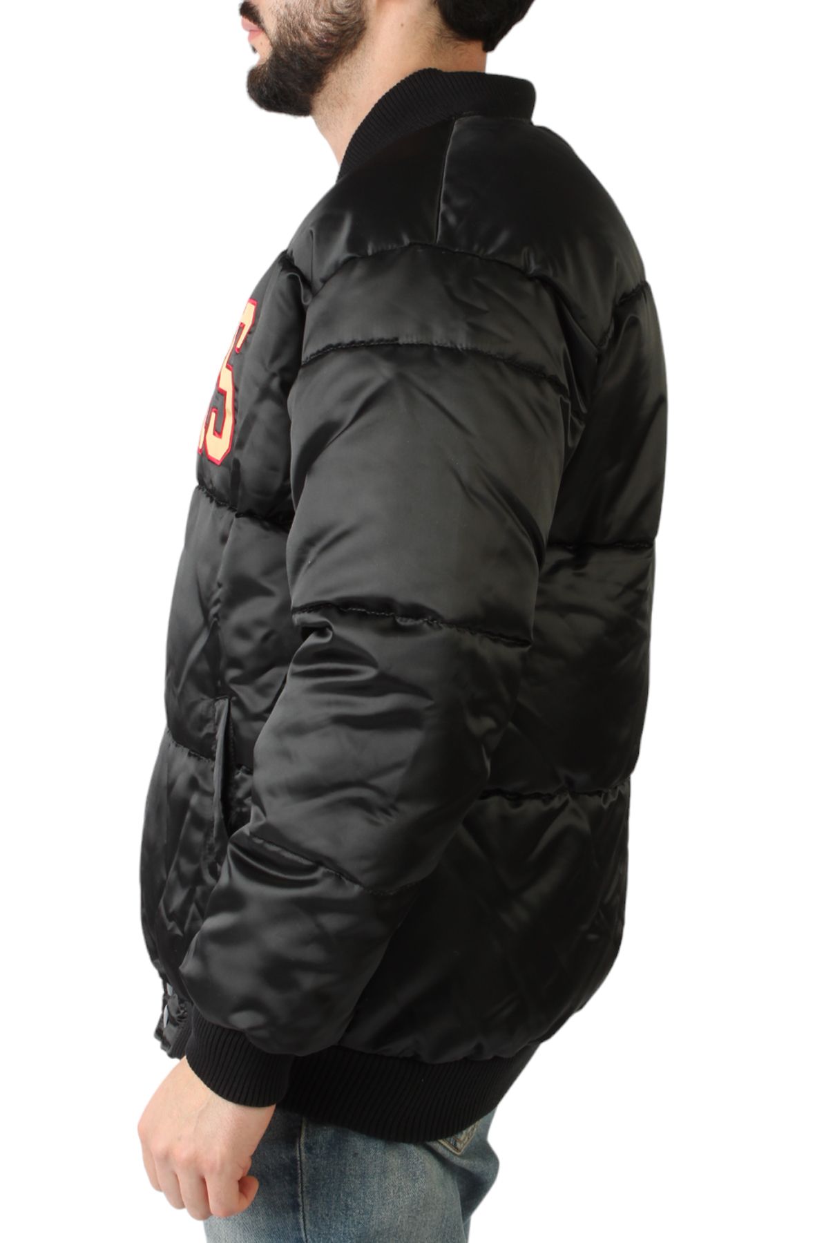 G-111 APPAREL LTD. San Francisco 49ers Puffer Jacket LA30B443 SNF - Shiekh