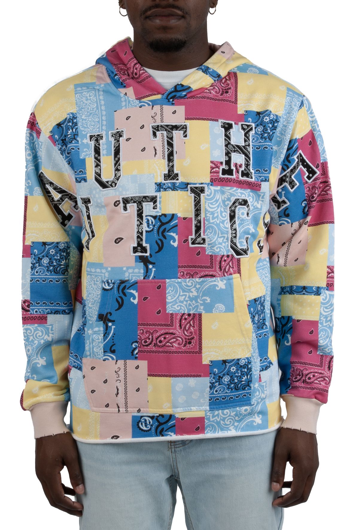 AUTHENTICS Block Hoodie BLOCKHOODIEMUTED - Shiekh