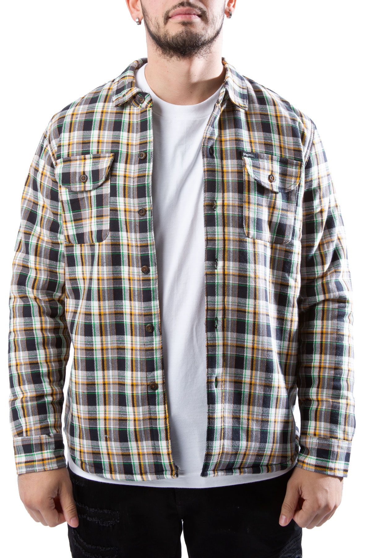 LRG Stack Flannel L13YMLBXX-BL30 - Shiekh