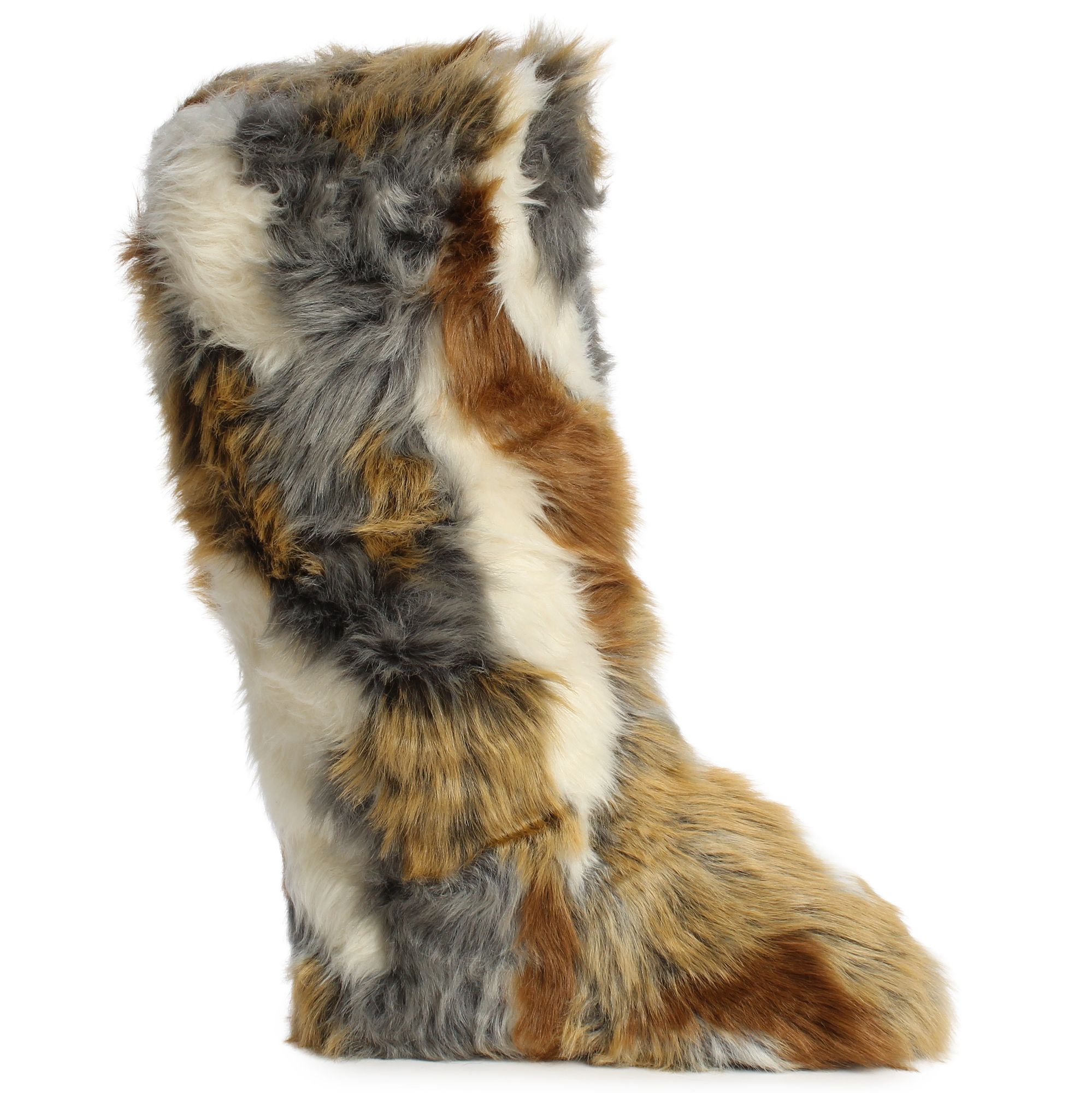 LEGEND FOOTWEAR INC Melanie-39 Faux Fur Bootie MELANIE-39-TNML - Shiekh