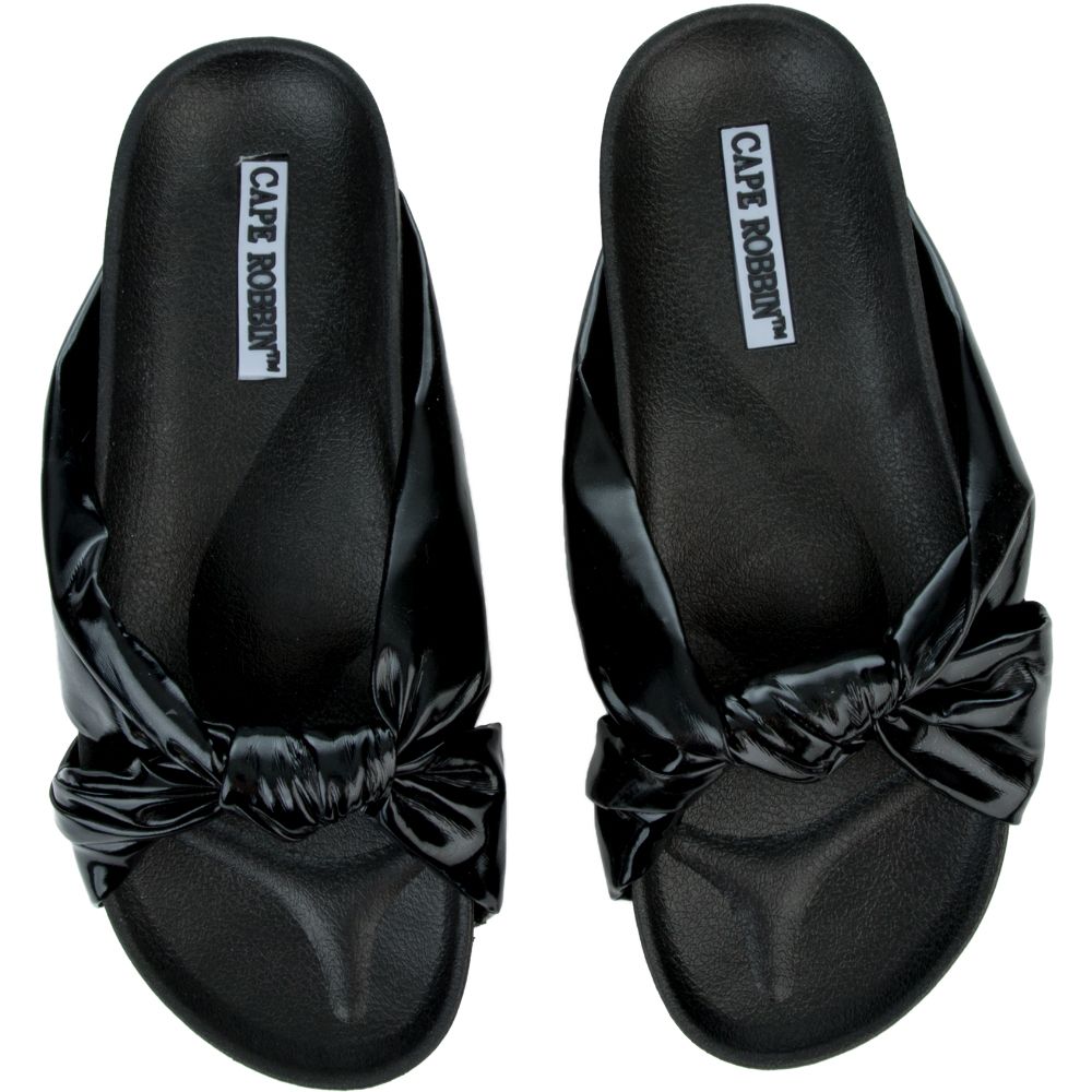 CAPE ROBBIN Moira-35 Slide MOIRA-35/BLACK - Shiekh