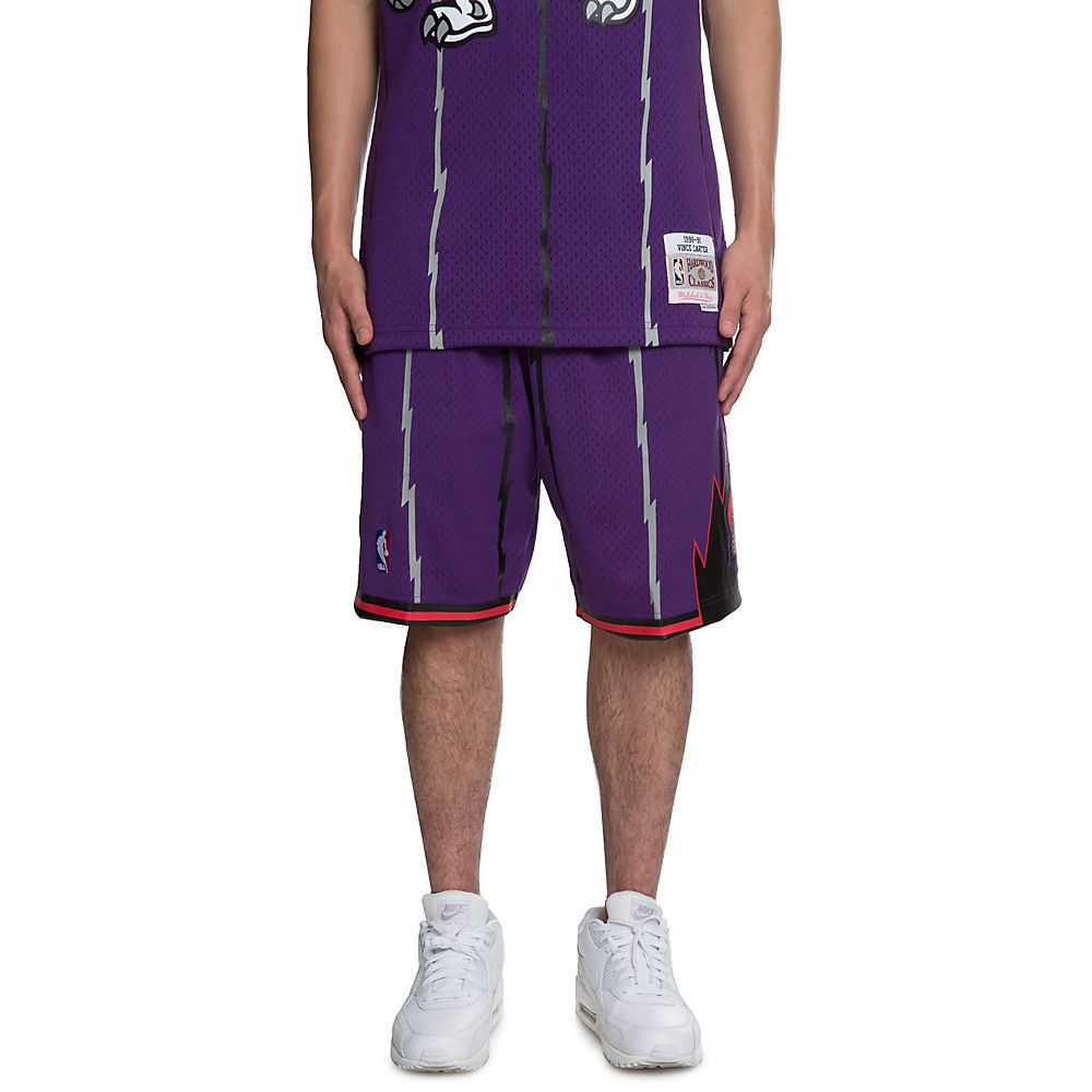 MITCHELL AND NESS Men's Toronto Raptors Basketball Shorts 540B 336 ...