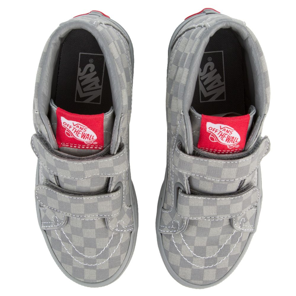 VANS SK8-MID REISSUE V MONO CHECKERBOARD (GS) VN0A346YQ1A - Shiekh