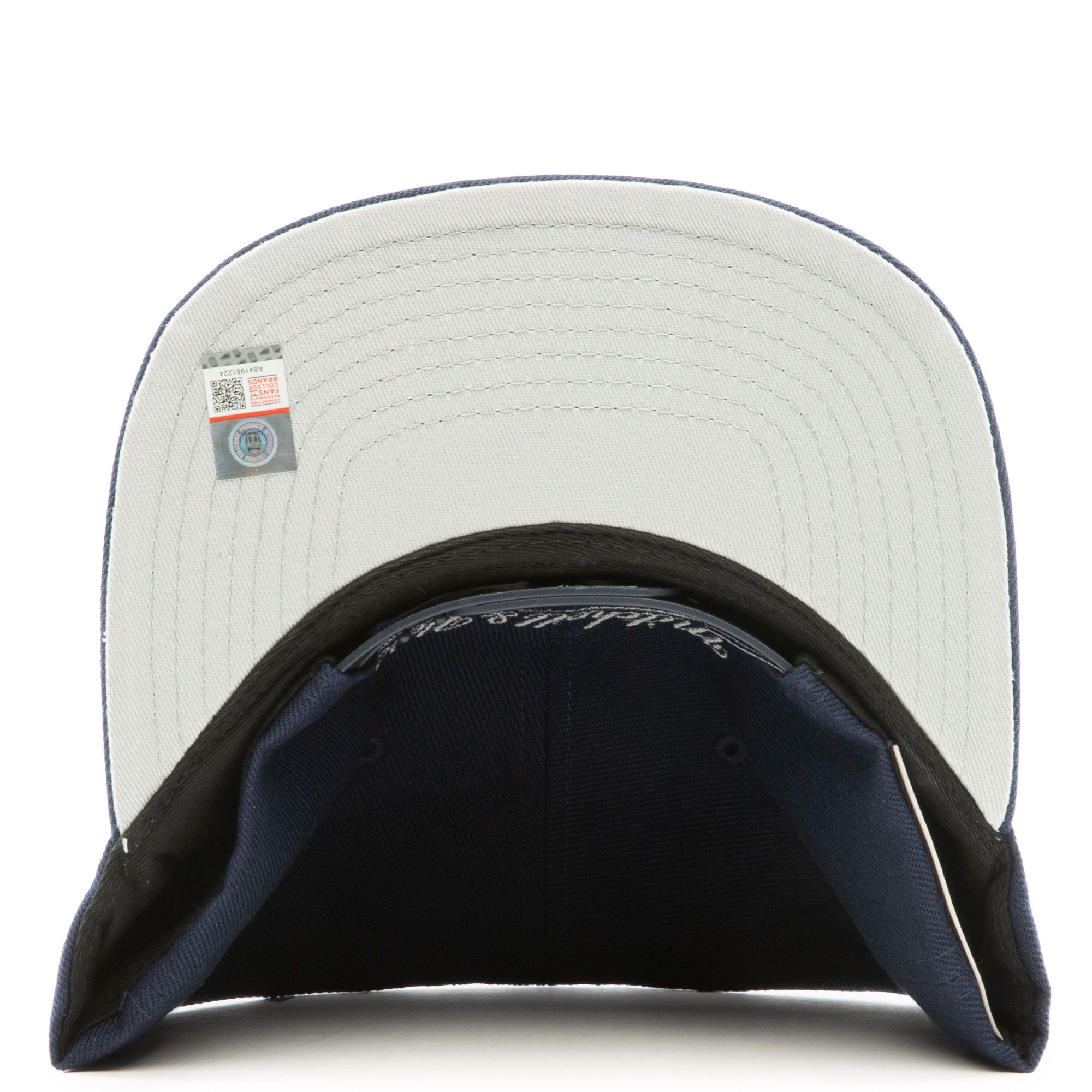 MITCHELL AND NESS Georgetown University Snapback Hat HHSS3218 ...