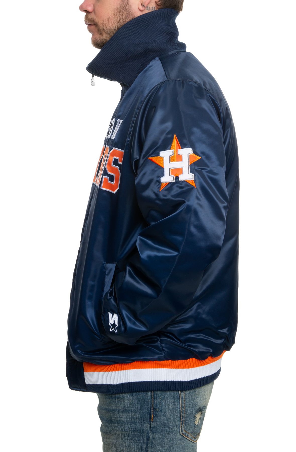 STARTER Houston Astros Varsity Jacket LS850697-HAS - Shiekh