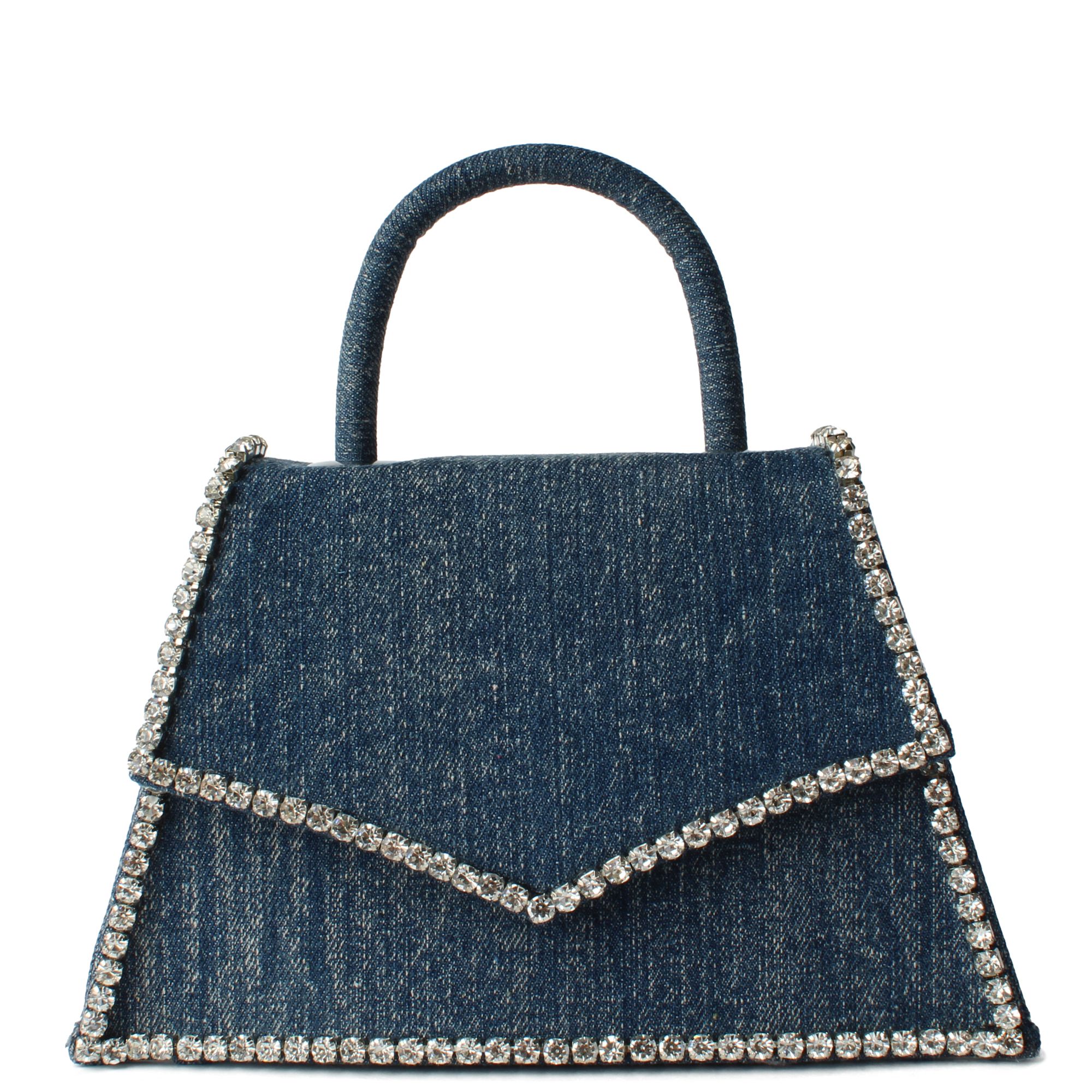 H&D ACCESSORIES, INC Denim Rhinestone Purse HPC5789-DBL - Shiekh