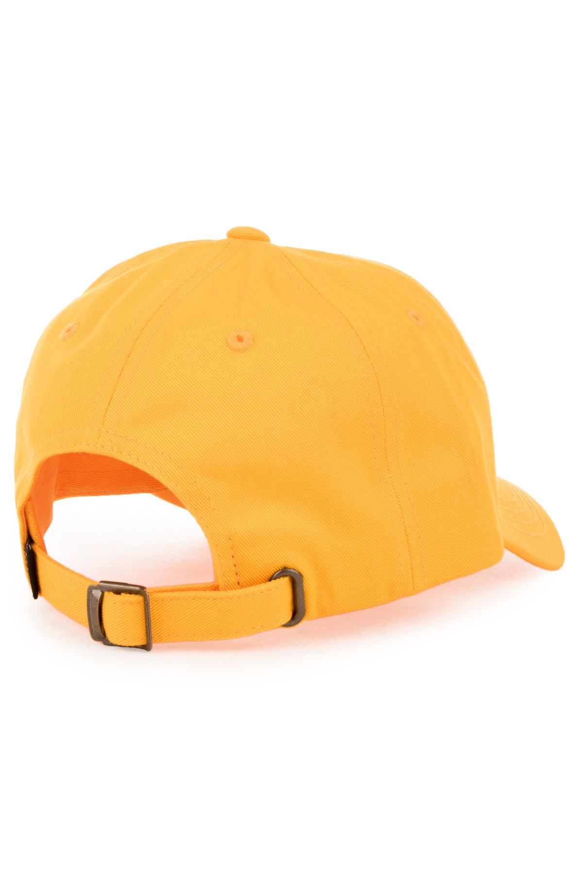HUF The Script Logo Dad Hat in HT64031-GLD - Shiekh