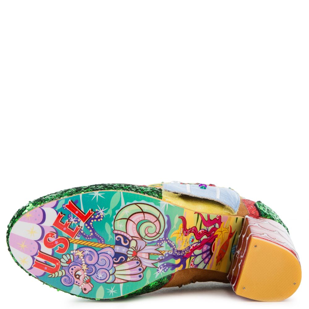 IRREGULAR CHOICE Women's Gingerbread House Ankle Boots 4404-06A - Shiekh