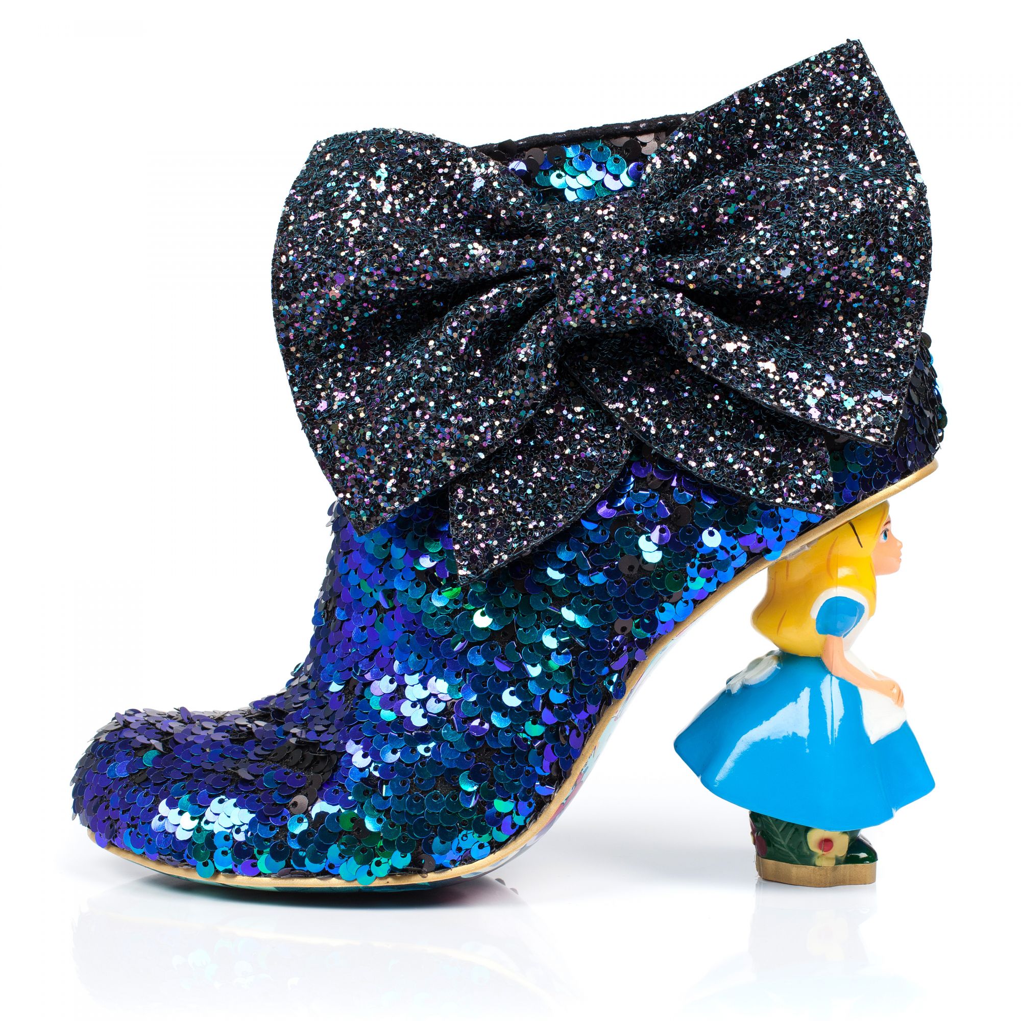 IRREGULAR CHOICE Irregular Choice Alice in Wonderland Collection: Who in the World Am I? Heels ...