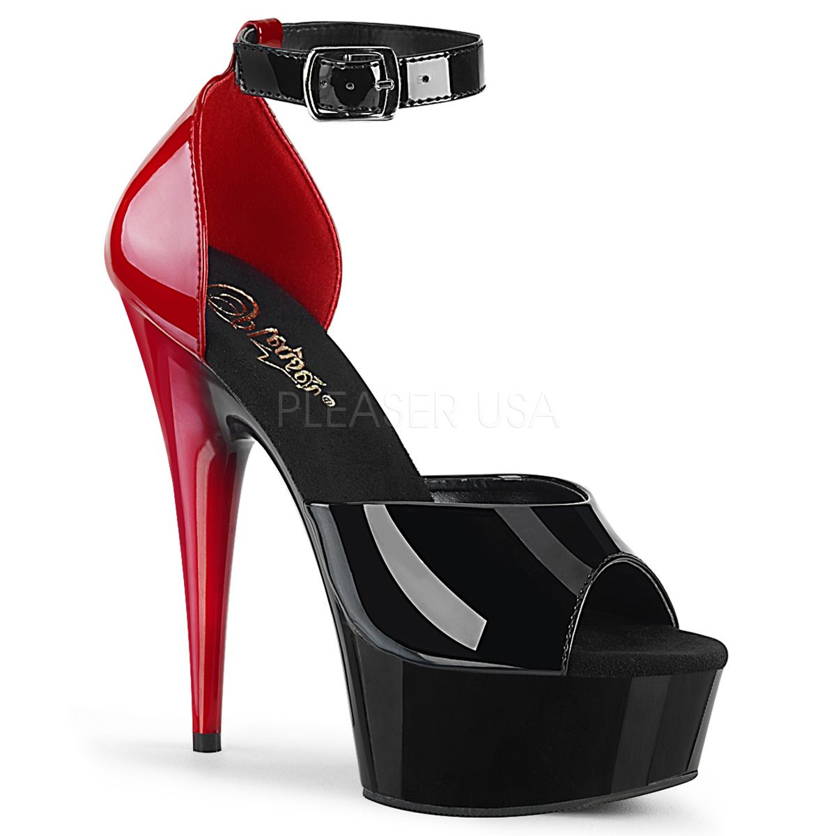 PLEASER DELIGHT-617 DEL617/B-R/M - Shiekh