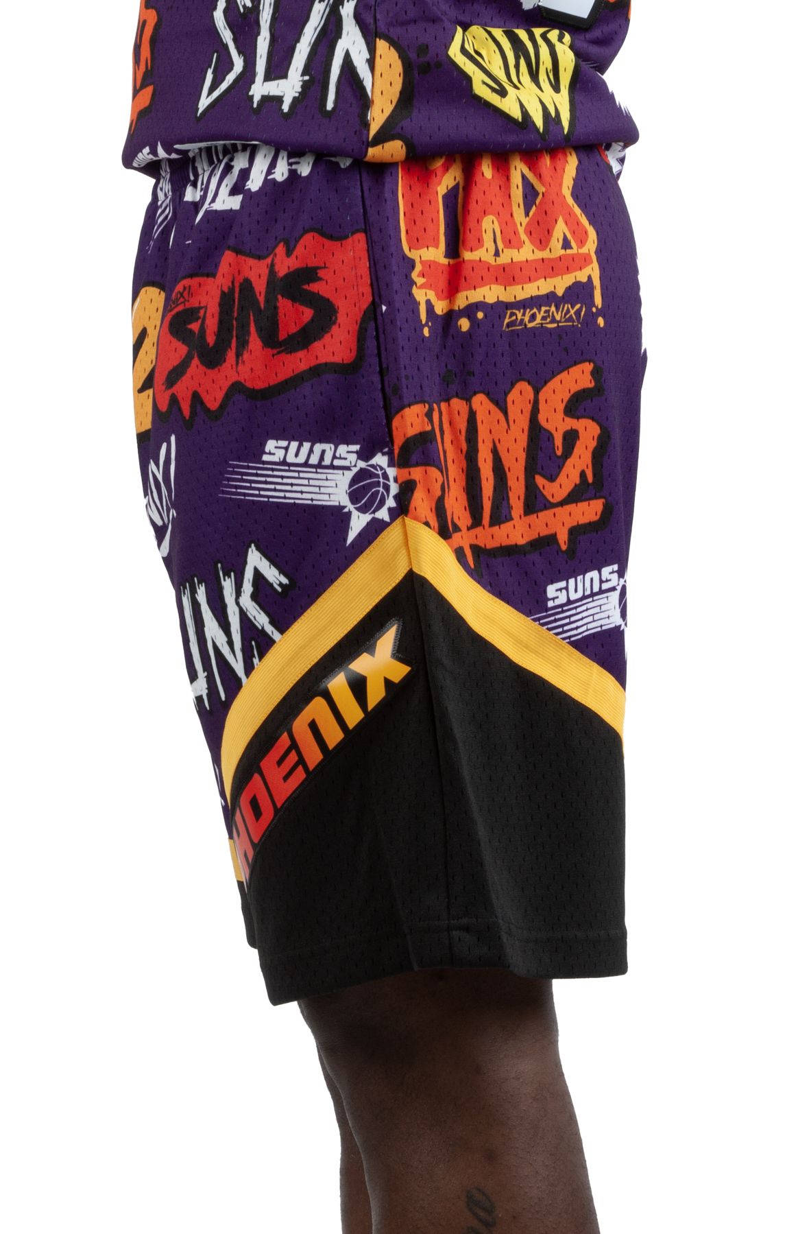 MITCHELL AND NESS NBA SLAP STICKER SWINGMAN SHORTS PFSW4769 ...