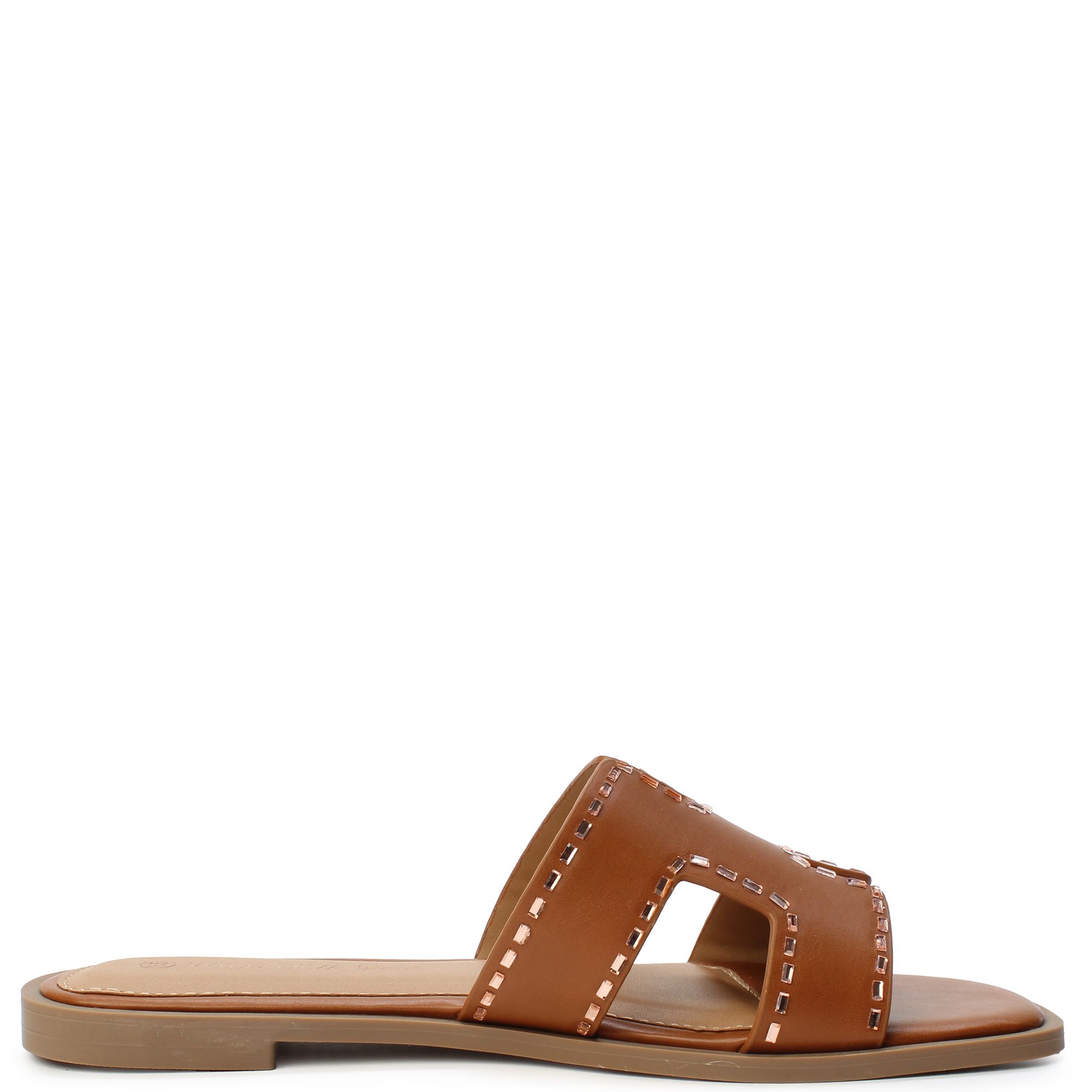 LEGEND FOOTWEAR INC Belize-01 Flat Sandal BELIZE-01C-COGN - Shiekh