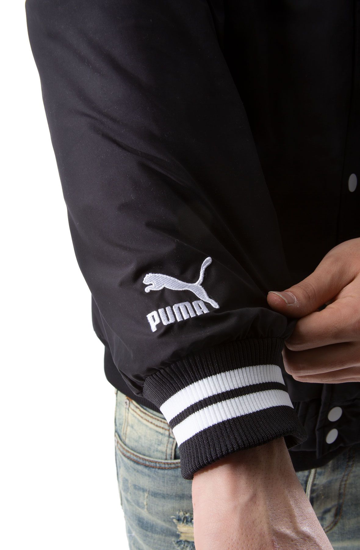 PUMA Team Letterman Jacket 534307 01 - Shiekh