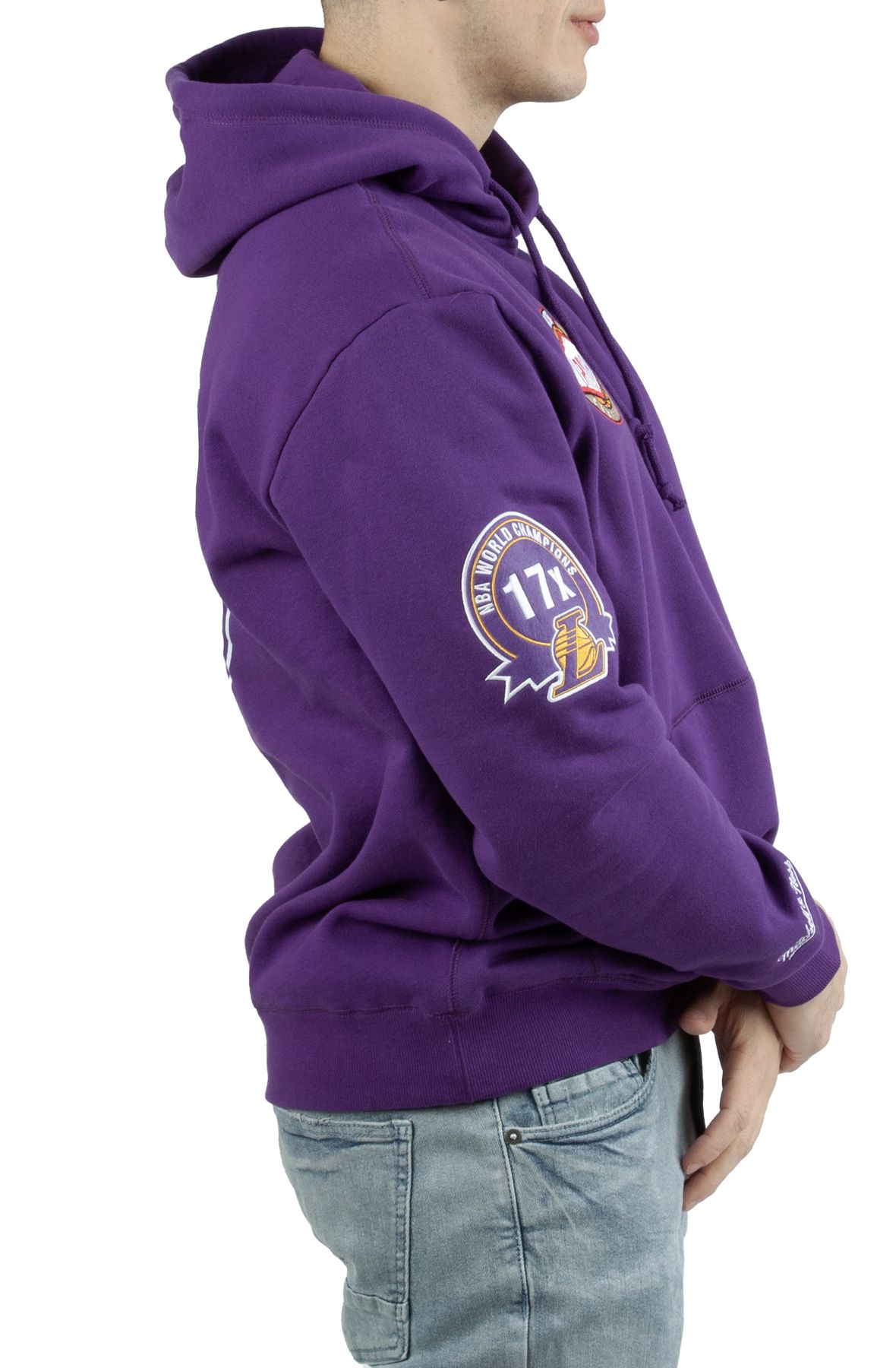 MITCHELL AND NESS City Collection Fleece Hoodie Los Angeles FPHD4987 ...