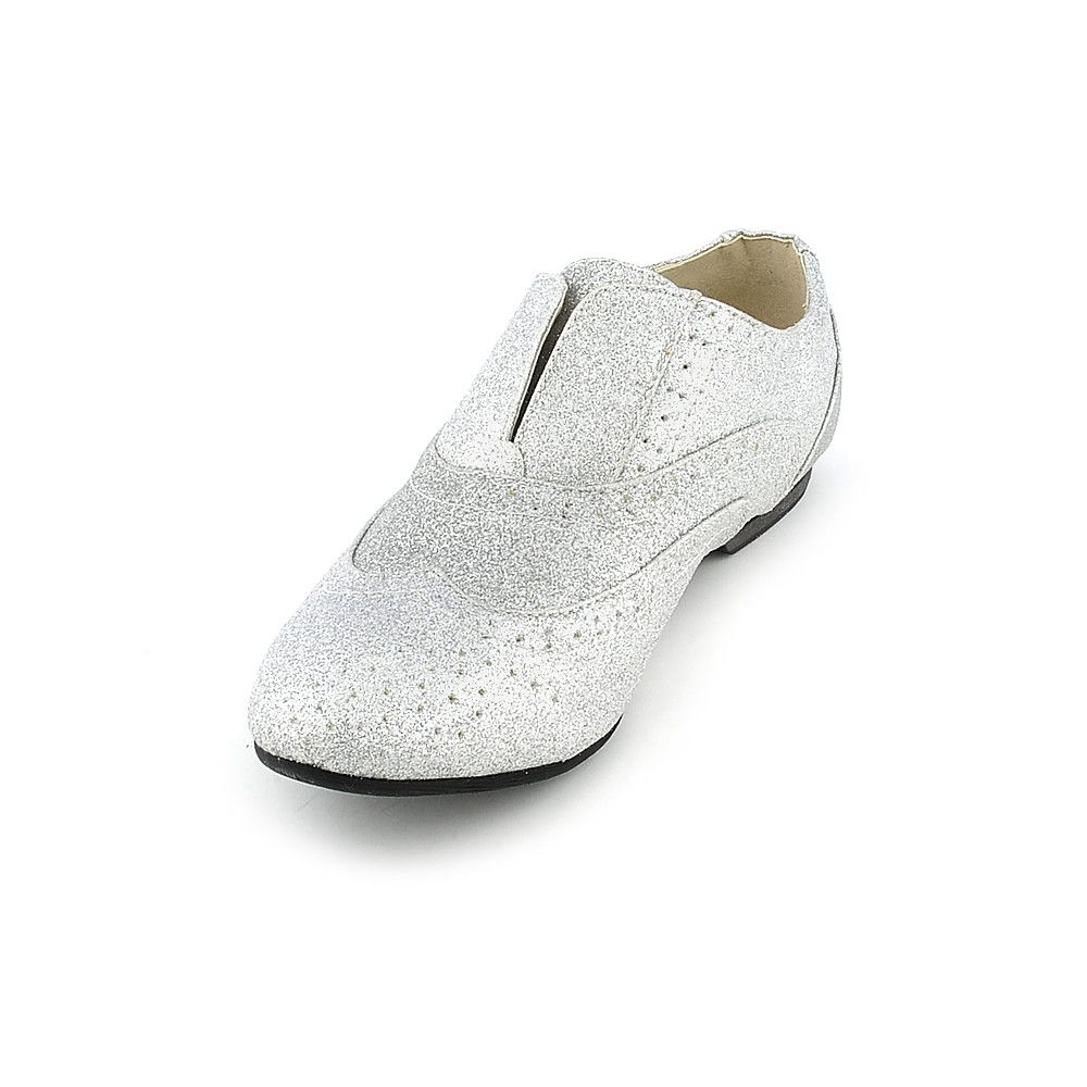 LEGEND Berry-03 Glitter Shoes BERRY-03 SLV - Shiekh
