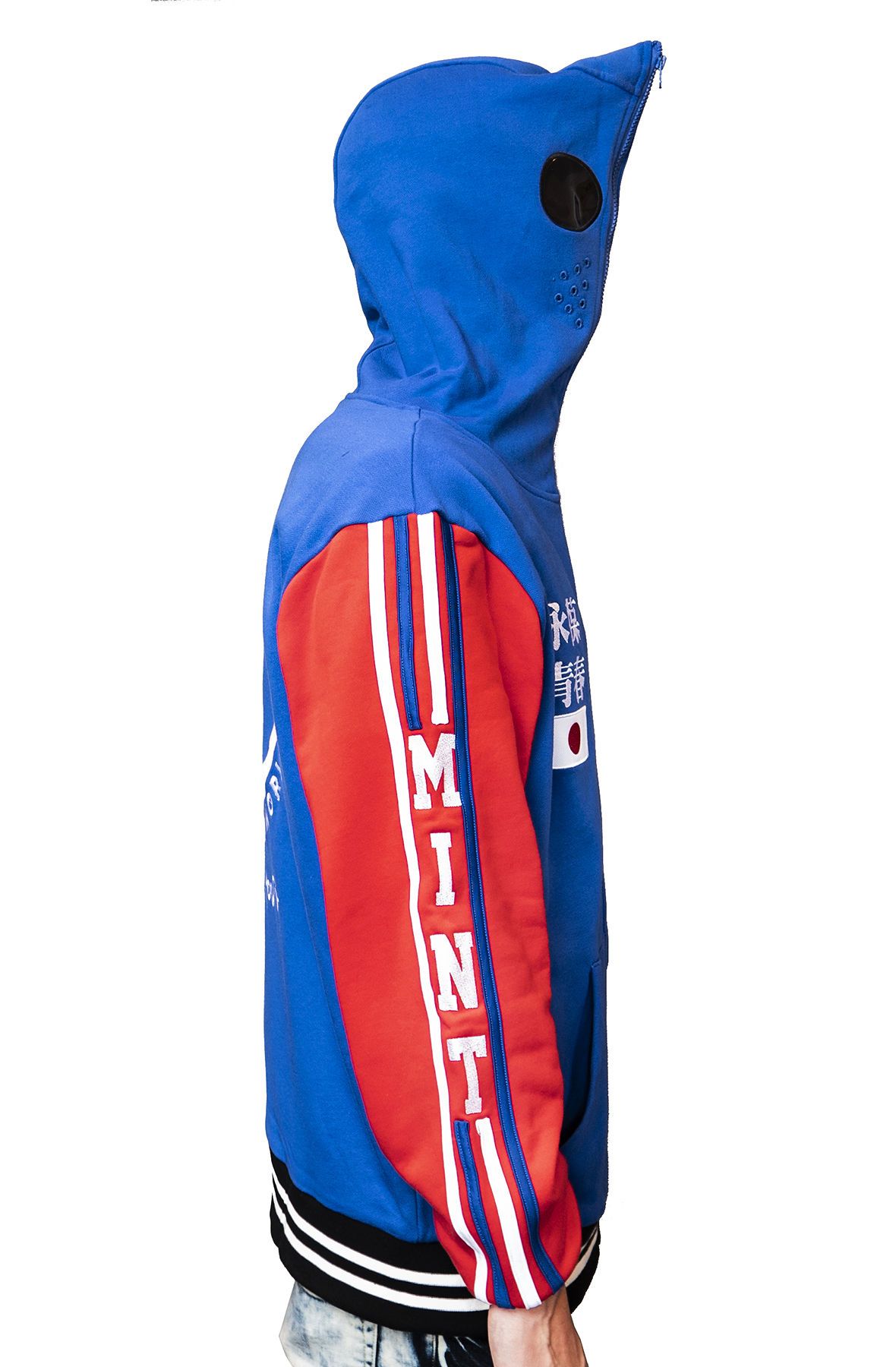 MINT Mint Tech Hoodie Cranes Blue MTHCRN-BU - Shiekh