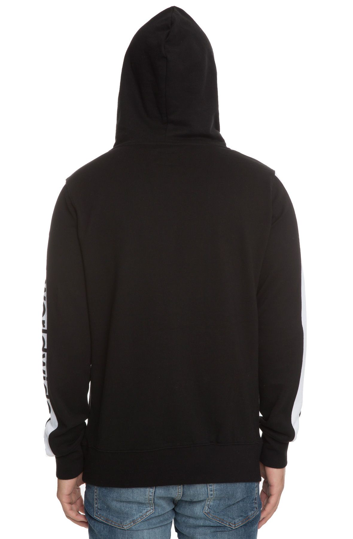 HUF The Huff Worldwide Pullover Hoodie in FL00054-BLK - Shiekh
