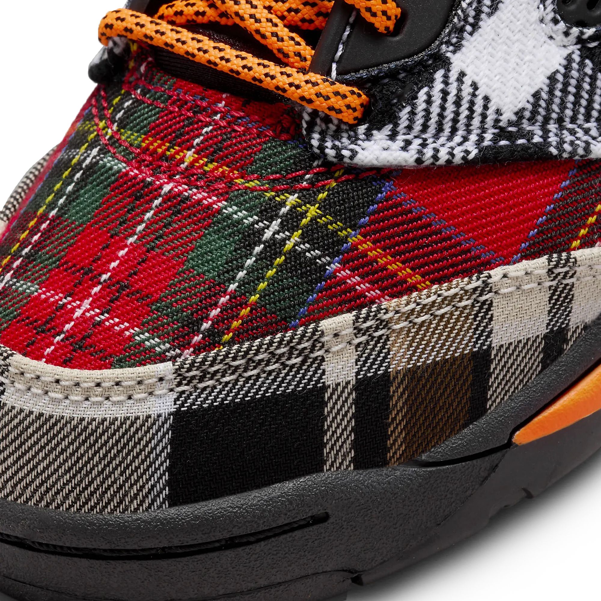 JORDAN Pre-School Air 5 Retro Plaid FD4812 008 - Shiekh