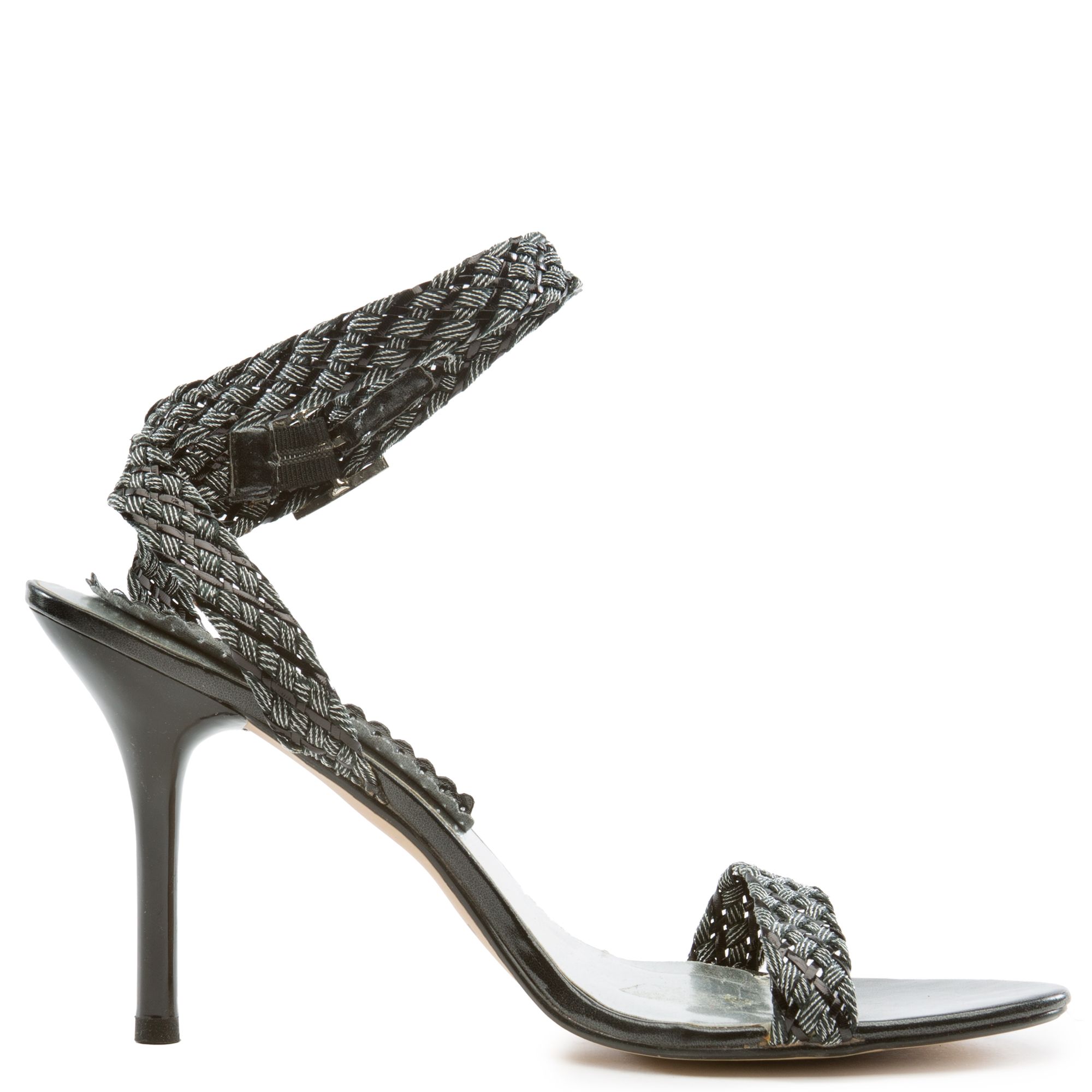 OLEM SHOE BLACK WOVN DRS SNDL 28834-201 BK - Shiekh