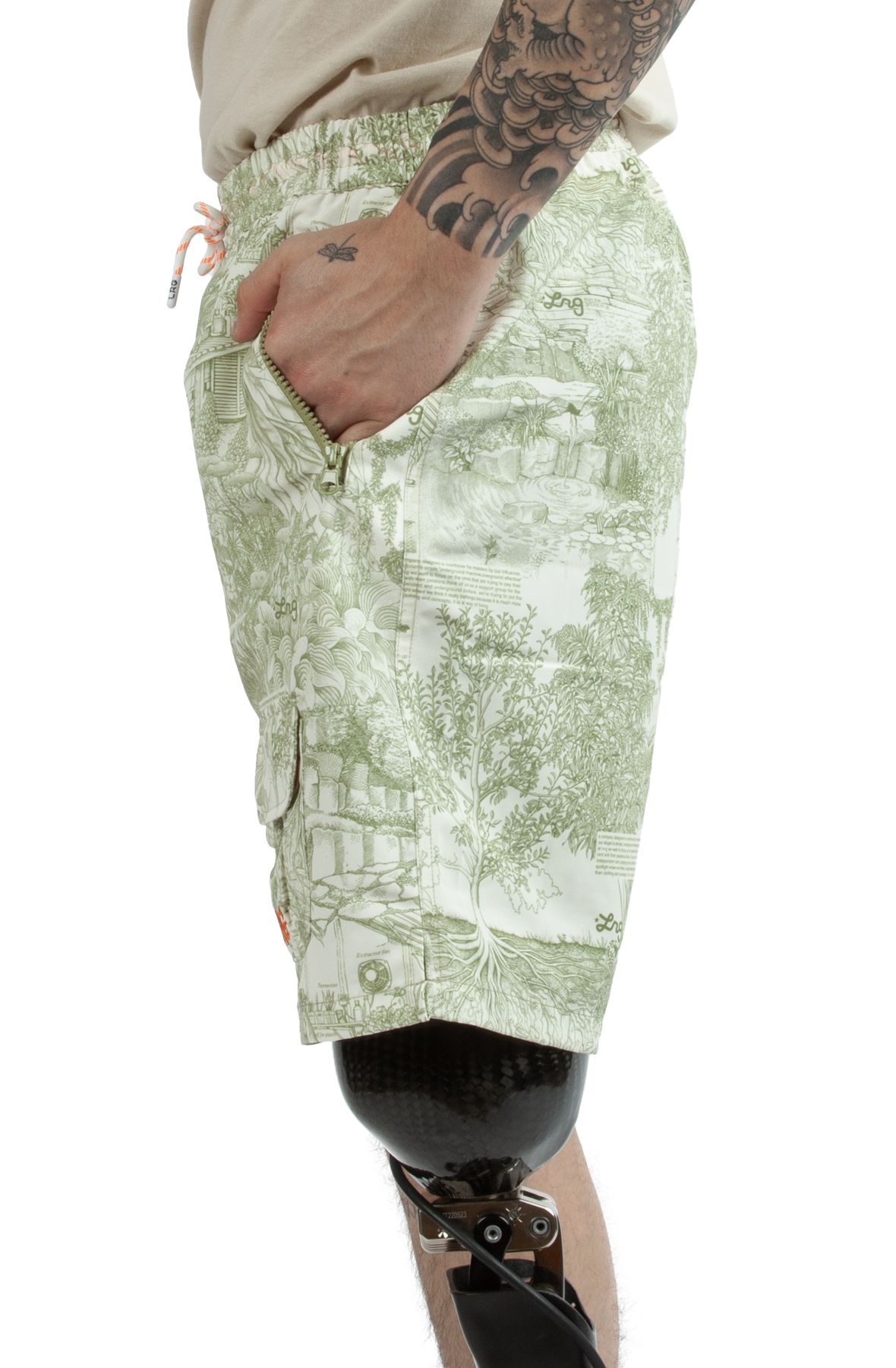 LRG Ground Up Shorts L2HAMBSXX - Shiekh