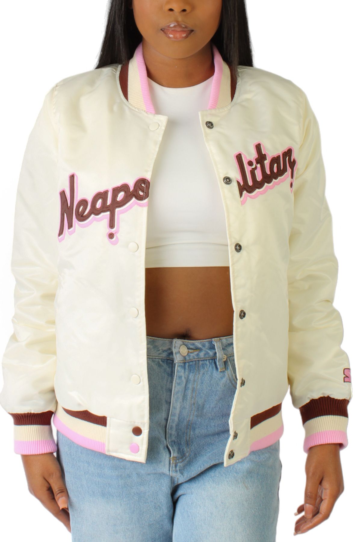 STARTER Neapolitan Jacket NS3G0099-CRM - Shiekh