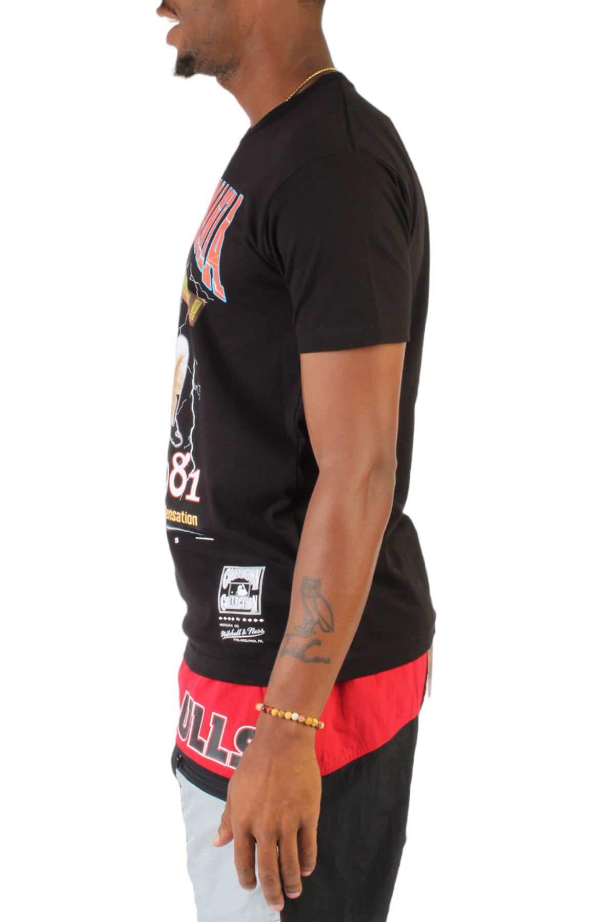 MITCHELL AND NESS Fernandomania Tee BMTR1195-LADYYFVABLCK - Shiekh