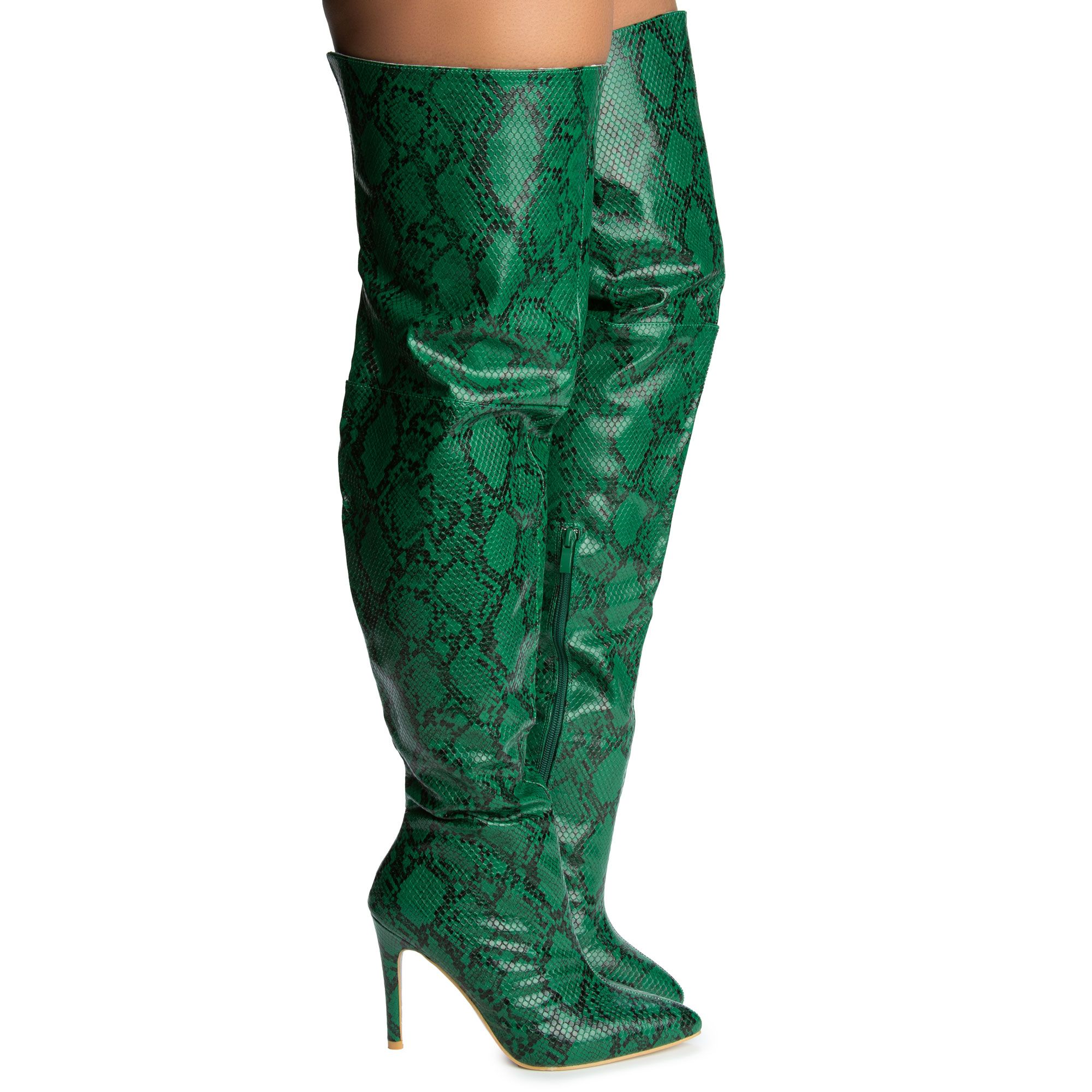 MATA GROUPS USA Danger-2 High Heel Boot DANGER-2-GRNSNK - Shiekh
