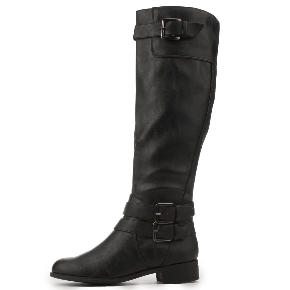 SODA Women's Doric-S Riding Boot FD DORIC-S/BLACK - Shiekh