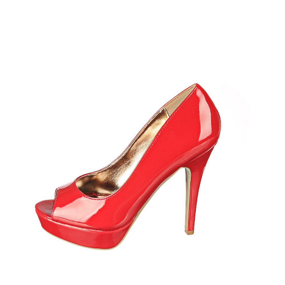 SHIEKH Women's Classic-11 High Heel Pump CLASSIC-11/RED - Shiekh