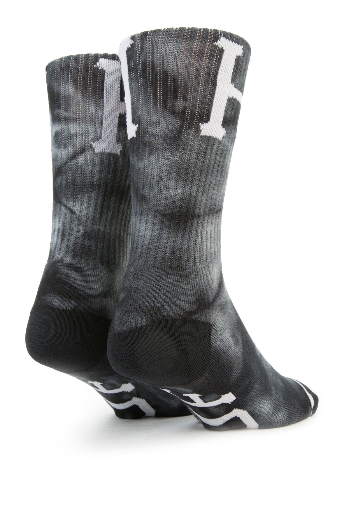 HUF The Classic H Socks in SK00237-BLK - Shiekh