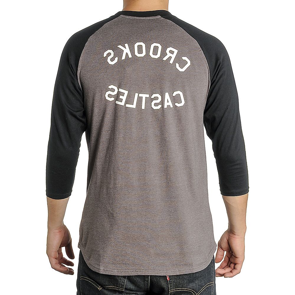 CROOKS & CASTLES Knit Baseball Raglan I1560120-2 - Shiekh