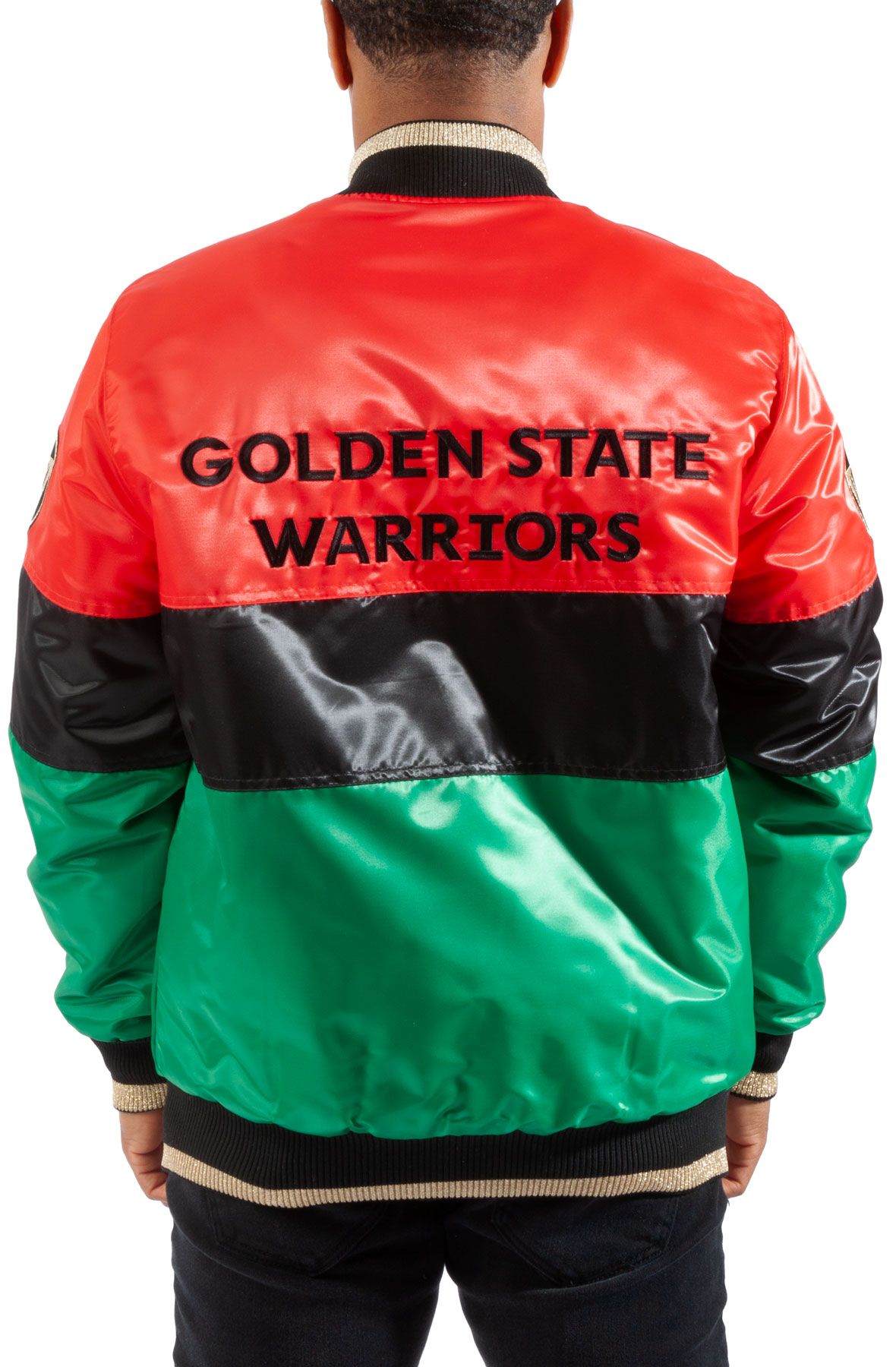STARTER Golden State Warriors Black History Month Jacket LS230501-GSW ...