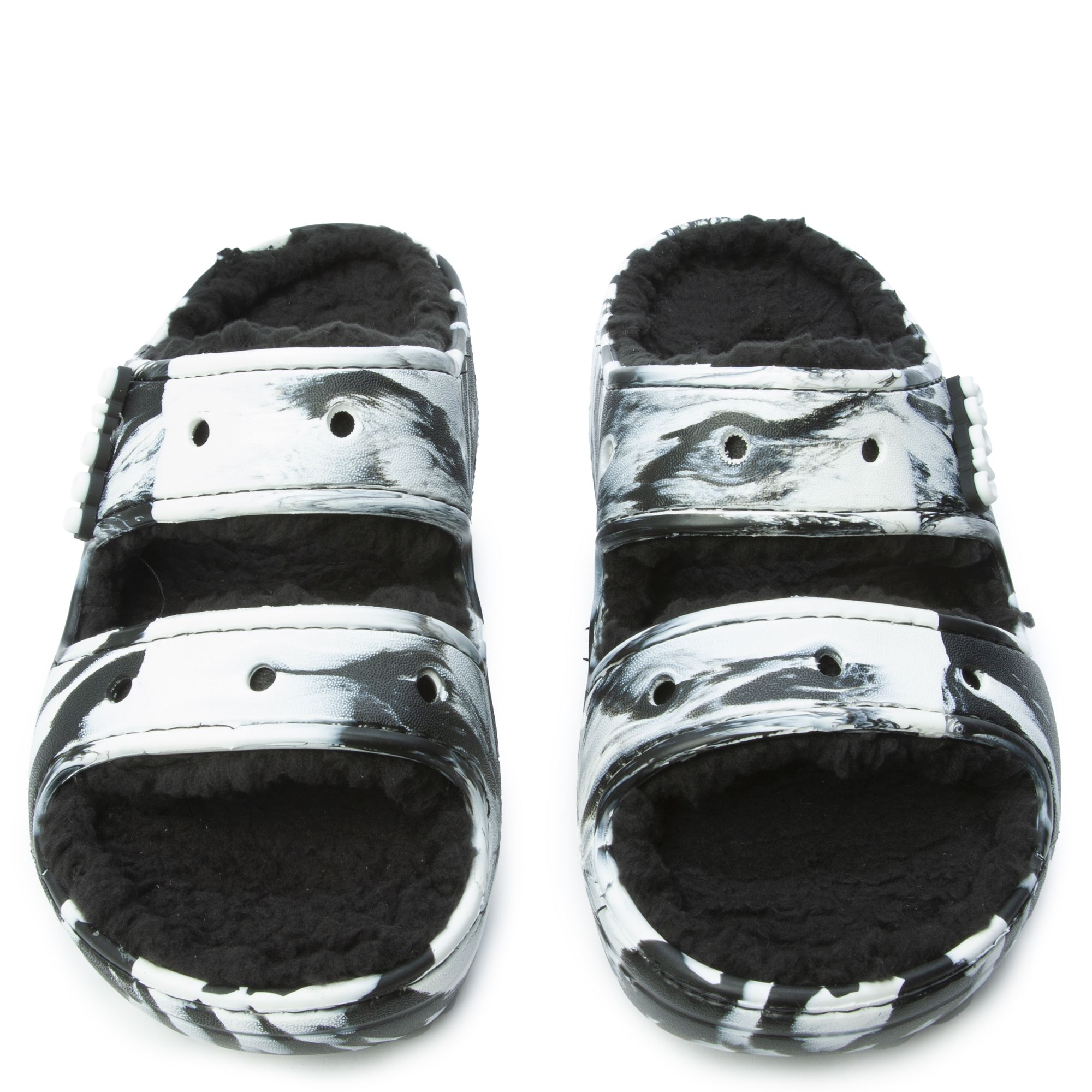 CROCS Classic Cozzzy Marbled Sandal 207907-066 - Shiekh