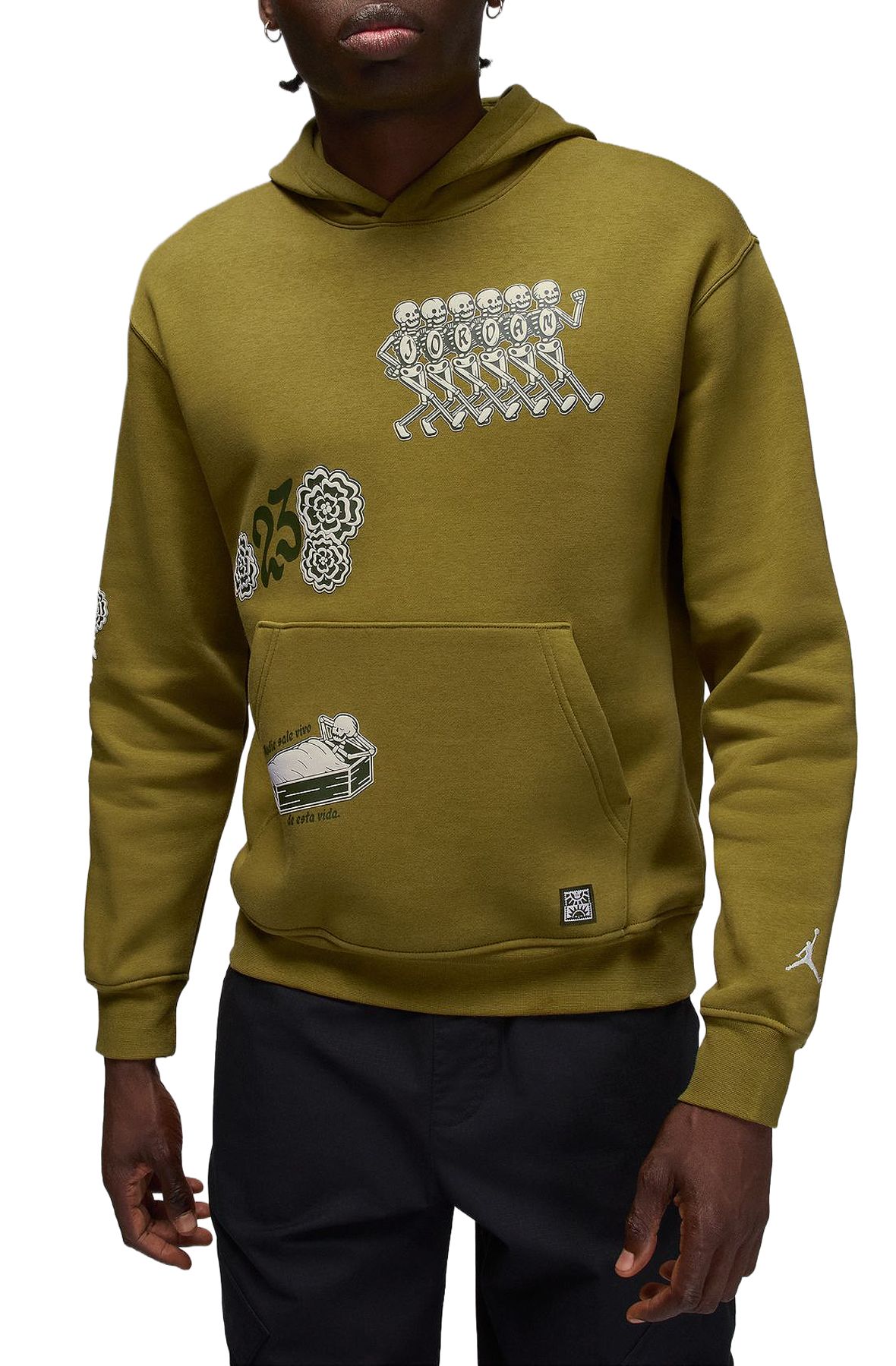 JORDAN Brooklyn Fleece Pullover Hoodie IM8209 307 - Shiekh