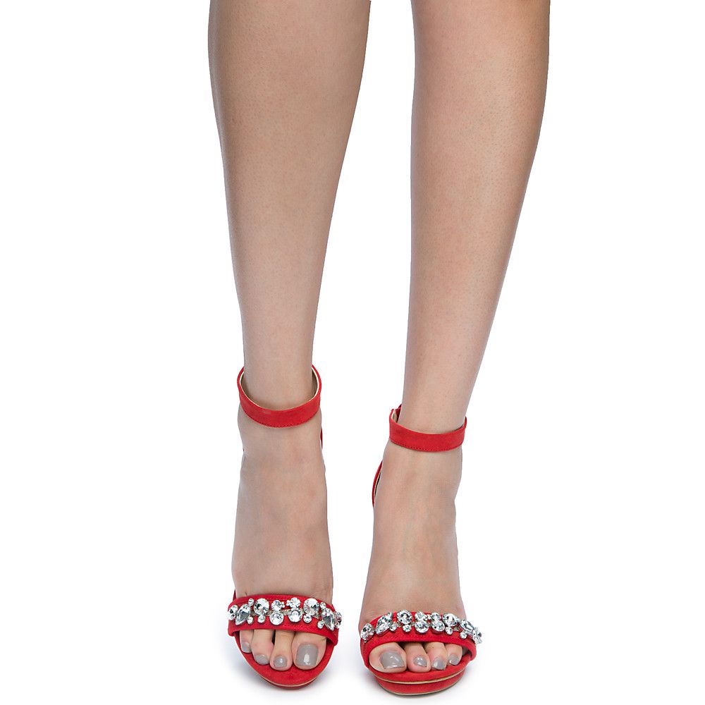 SHIEKH Pace-09 High Heel PACE-09/RED - Shiekh