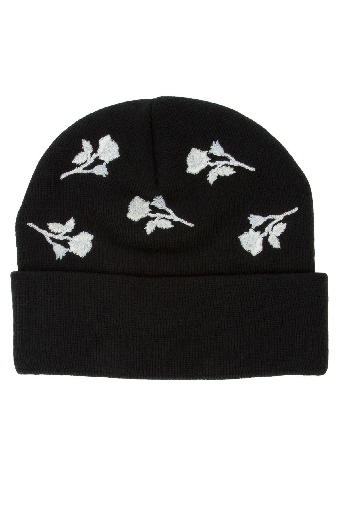 HUF The Ambush Roses Beanie in BN00036-BLK - Shiekh