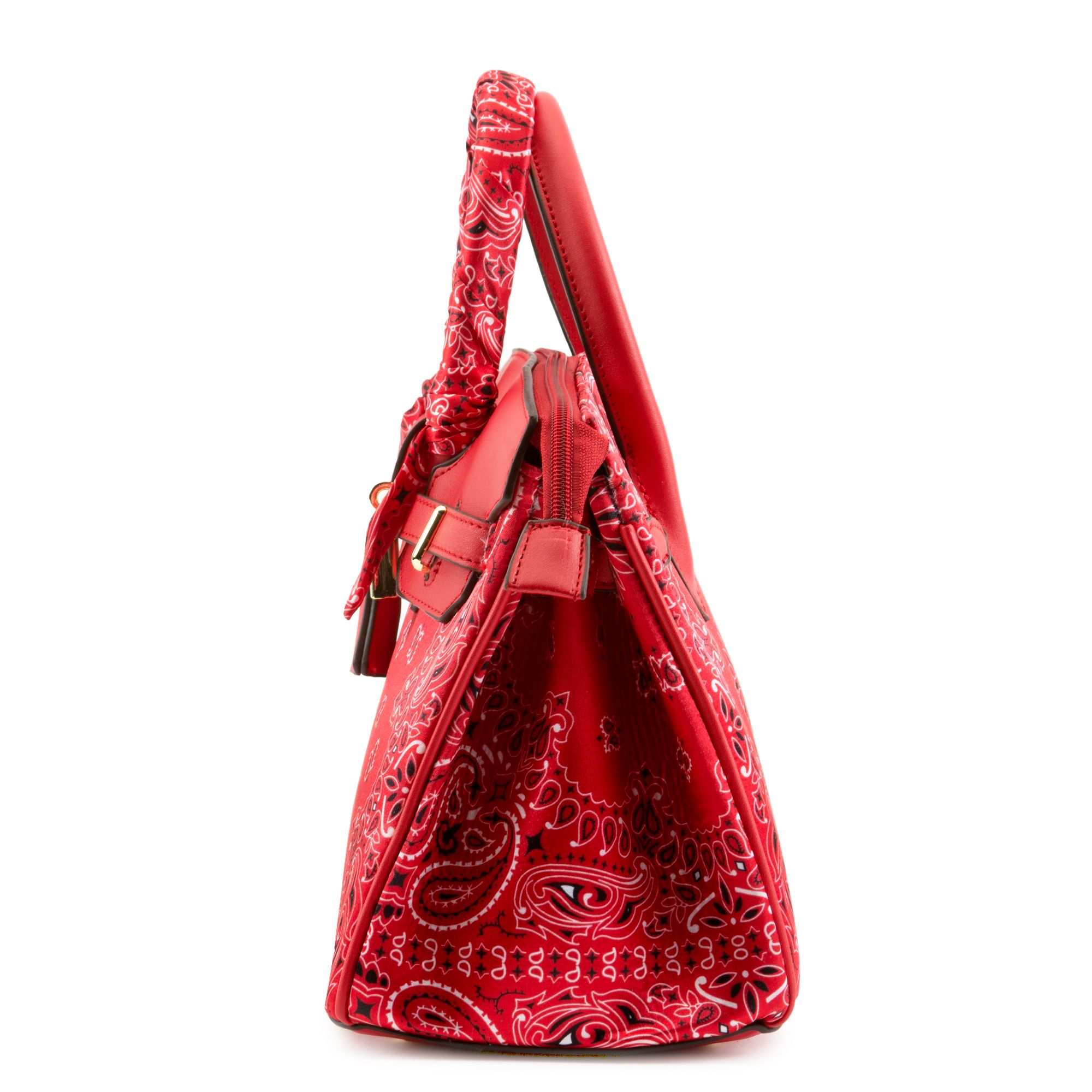 MATA GROUPS USA Paisley Tote Handbag MT-00002-REDPAI - Shiekh