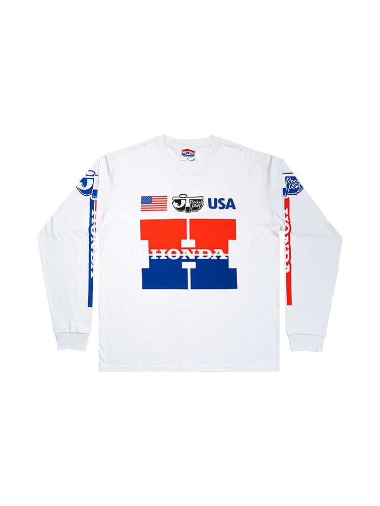 JT RACING x Honda Heritage L/S Tee - JTR-333C59 - Shiekh